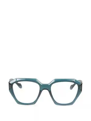 KADOR Marilyn Geometric-frame Eyeglasses - Blue