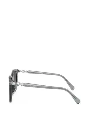 SWAROVSKI Crystal-embellished Sunglasses - Grey