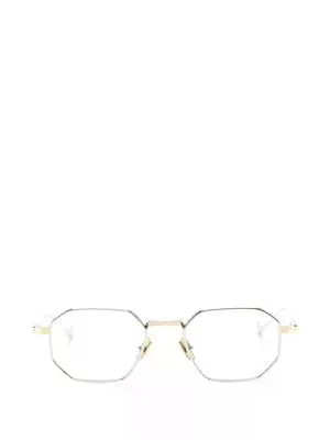 CUTLER & GROSS Octagonal Frame Sunglasses - Silver