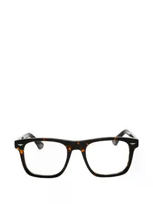 POLICE Tortoiseshell-effect Rectangle-frame Eyeglasses - Brown
