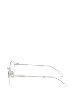 SWAROVSKI Round-frame Glasses
