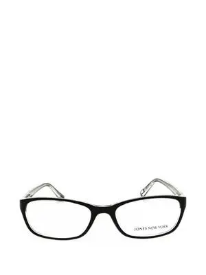 Jones New York Rectangle Frame Eyeglasses - Black