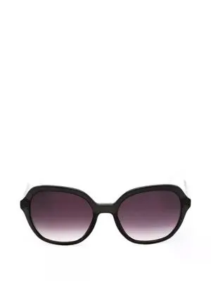 Nine West Round Frame Sunglasses - Black