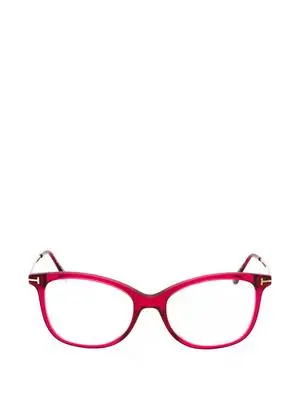 TOM FORD Cat Eye Eyeglasses - Red