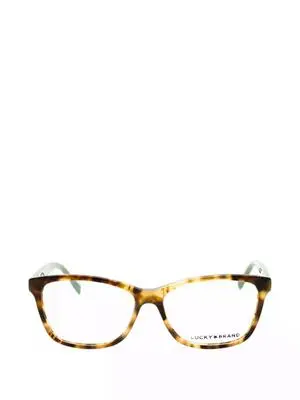 Lucky Brand Rectangle Frame Eyeglasses Brown