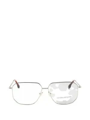 Victoria Beckham Geometric-frame Glasses - Silver