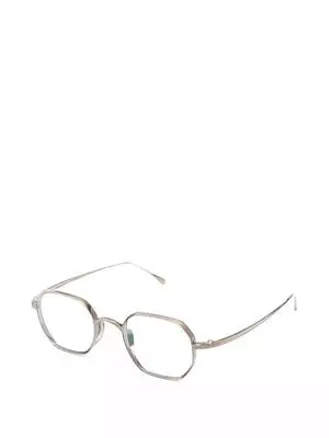KAME MANNEN Geometric Frame Eyeglasses