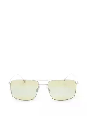 Maui Jim Aeko Rectangle-frame Sunglasses - Silver