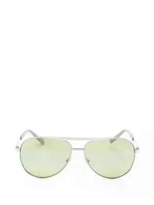 Maui Jim Seacliff Aviator Sunglasses - Silver