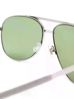 Maui Jim Seacliff Aviator Sunglasses - Silver