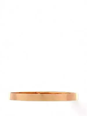 Hermès Kelly 18k Rose Gold With 4 Diamonds Small Bracelet - Pink