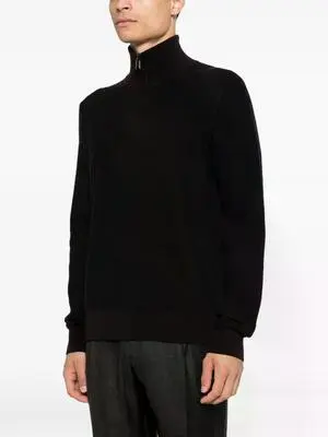Brioni Quarter-zip Cashmere Sweater