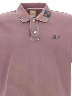 BOB Embroidered Appliqué Polo Shirt
