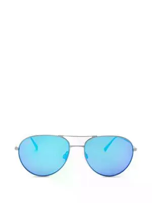 Maui Jim Walaka Pilot-frame Sunglasses - Grey