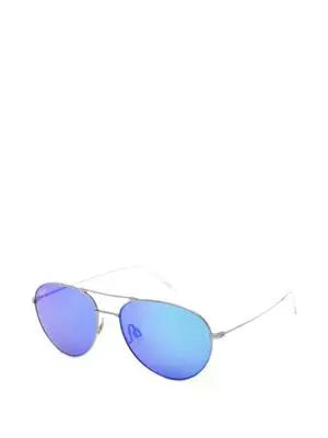 Maui Jim Walaka Pilot-frame Sunglasses - Grey