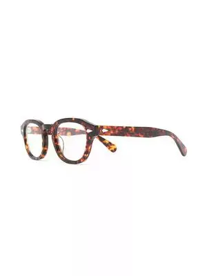LESCA Round Frame Eyeglasses