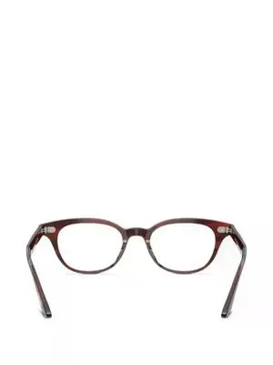 Oliver Spencer Madelon Round Frame Glasses - Brown