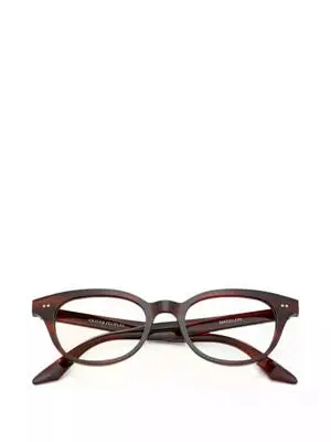 Oliver Spencer Madelon Round Frame Glasses - Brown