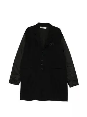 Undercover Panelled Logo-embroidered Jacket - Black