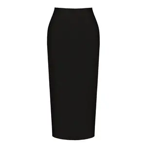 POST MERIDIEM Straight Maxi Skirt