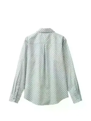 BENETTON Geometric Print Shirt