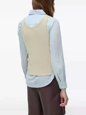 BENETTON Ribbed-knit Tank Top