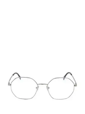 KADOR Milady-v Geometric-frame Glasses - Silver