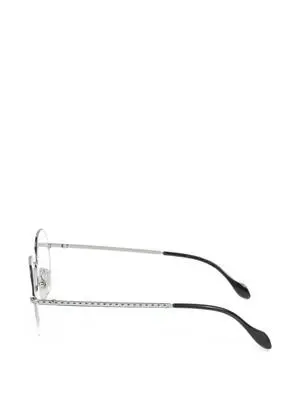 Kàdor Milady-v Geometric Frame Eyeglasses - Silver