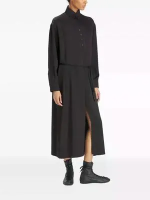 Barena Venezia Querina Front-vent Maxi Dress