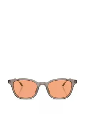 Moncler Lentis Geometric-frame Sunglasses - Grey