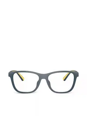 Polo Ralph Lauren Rectangle Frame Eyeglasses - Blue