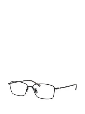 Polo Ralph Lauren Titanium Rectangle-frame Glasses - Black