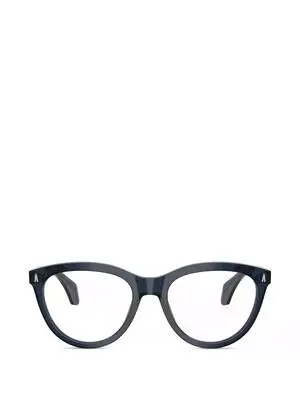 Moncler Geometric-frame Glasses - Blue