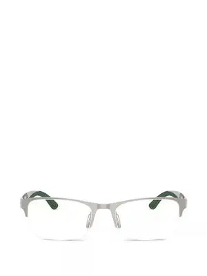 Ray-ban Rectangle-frame Glasses - Silver