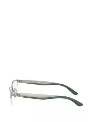 Ray-ban Rectangle-frame Glasses - Silver