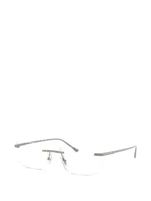 COACH Rimless Titanium Glasses - Grey