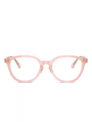 Versace Round-frame Glasses - Pink