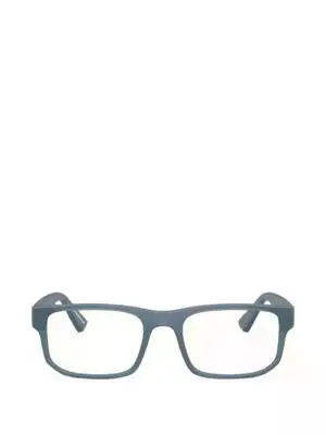 Armani Exchange Rectangle-frame Glasses - Blue