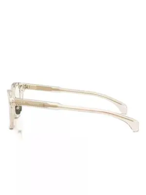 Moncler Transparent Acetate Frames
