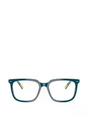 POLO RALPH LAUREN EYEWEAR Square Frame Eyeglasses - Blue