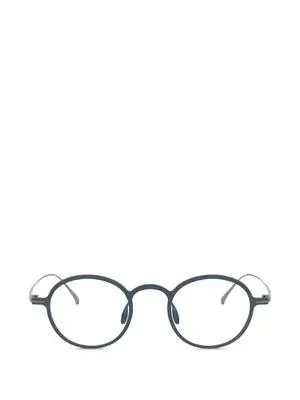 Giorgio Armani Round-frame Glasses - Blue