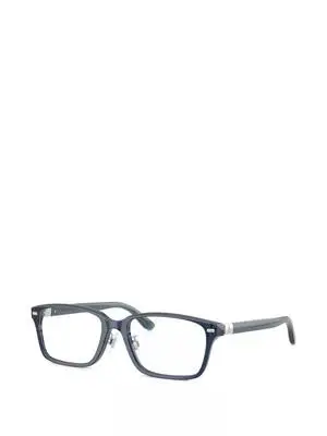 POLO RALPH LAUREN EYEWEAR Rectangle-frame Glasses - Blue