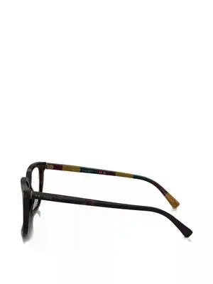 POLO RALPH LAUREN EYEWEAR Tortoiseshell-effect Rectangle-frame Glasses