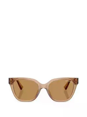 Armani Exchange Cat-eye Frame Sunglasses - Neutrals
