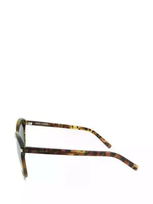 Saint Laurent Classic 6 Round Frame Sunglasses