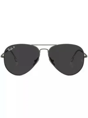 Ray-ban Aviator Tinted Sunglasses - Grey