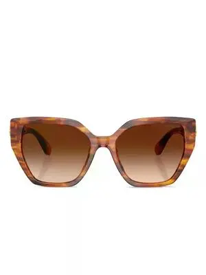 SWAROVSKI Embellished Sunglasses - Brown