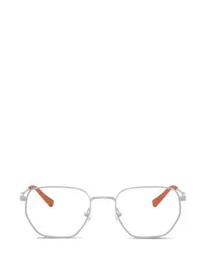 Armani Exchange Geometric-frame Glasses - Silver