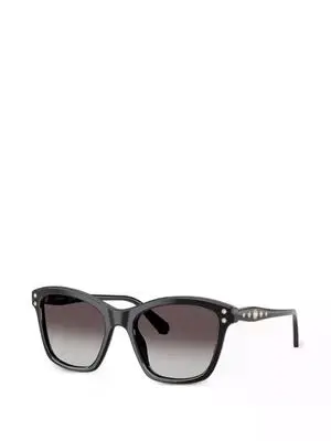 SWAROVSKI Crystal-embellished Sunglasses - Black