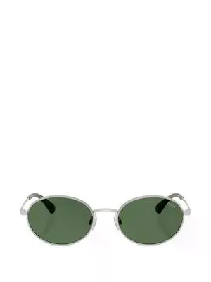 POLO RALPH LAUREN EYEWEAR Oval-frame Sunglasses - Silver